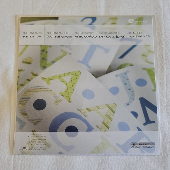 Creative Memories | Office | Creative Memories Baby Boy Soft Abc ...